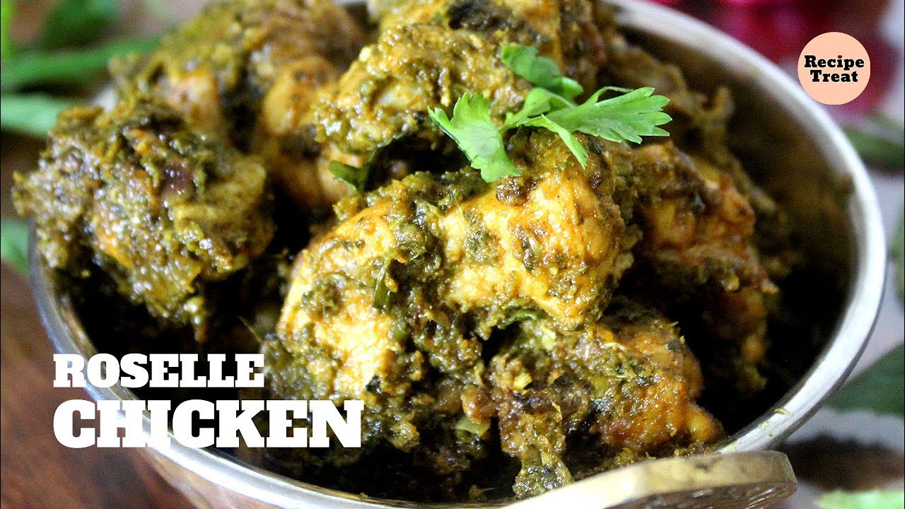 VERY SIMPLE & TASTY CHICKEN FRY | ROSELLE CHICKEN FRY RECIPE - YouTube