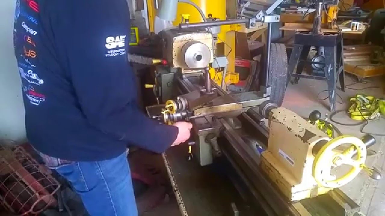 Clausing 5914 Lathe SN# 510041 - YouTube