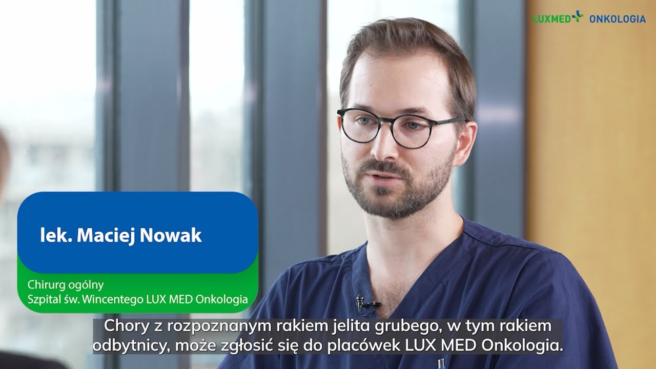 Rozpoznanie raka jelita grubego - co dalej? | Lek. Maciej Nowak ...