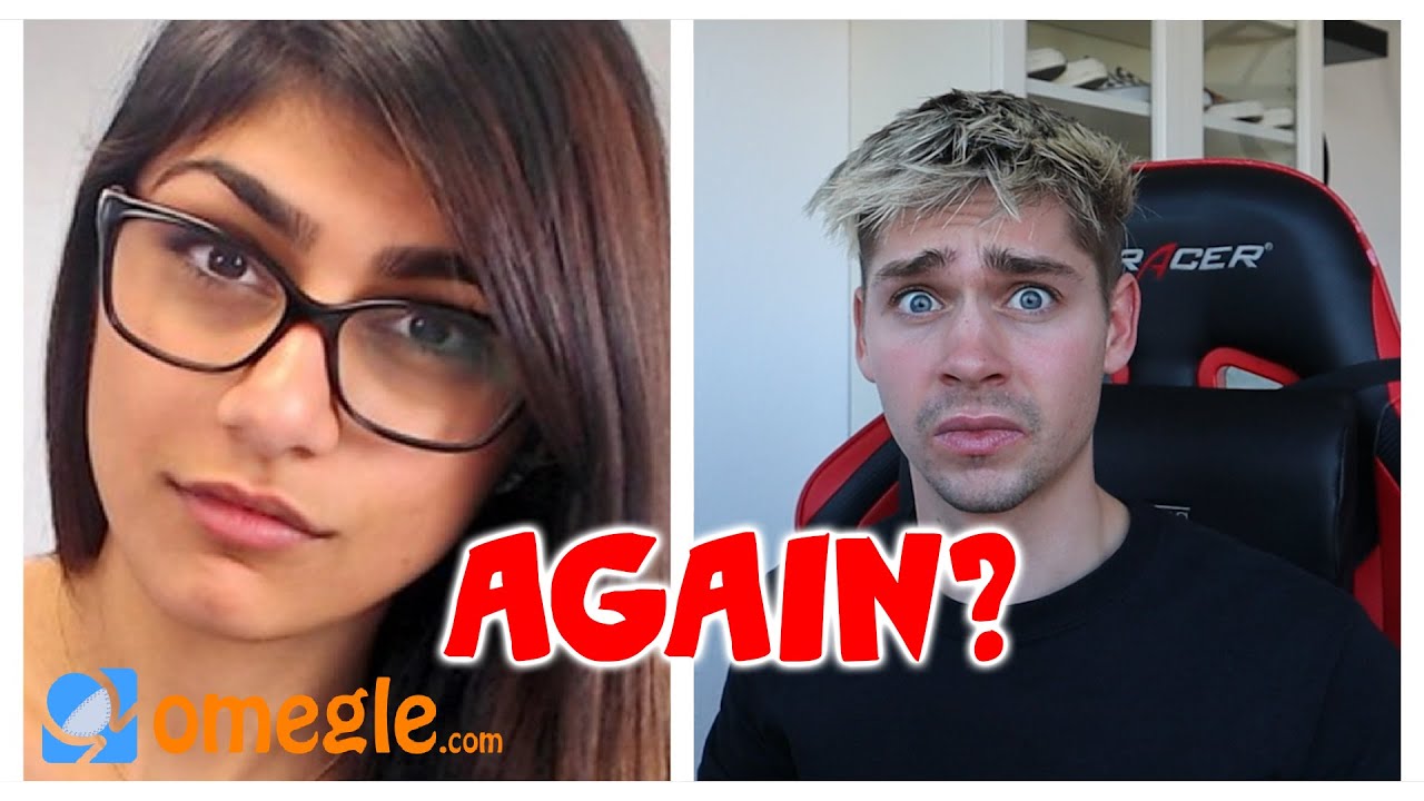 I Saw Mia Khalifa On Omegle Again Youtube