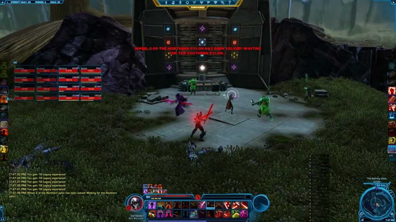 SWTOR - Memories of Xendor - EV Normal 16 - Ancient Pylons - YouTube