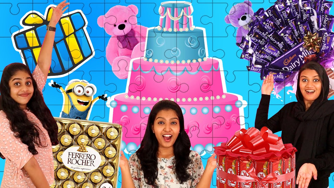 MYSTERY GIFT PUZZLE CHALLENGE 🤩 | BIG SURPRISING GIFTS 😱 | PULLOTHI ...