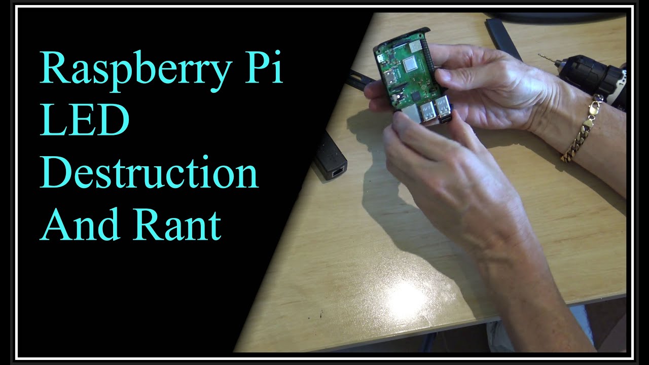 Raspberry Pi LED Destruction and rant - YouTube
