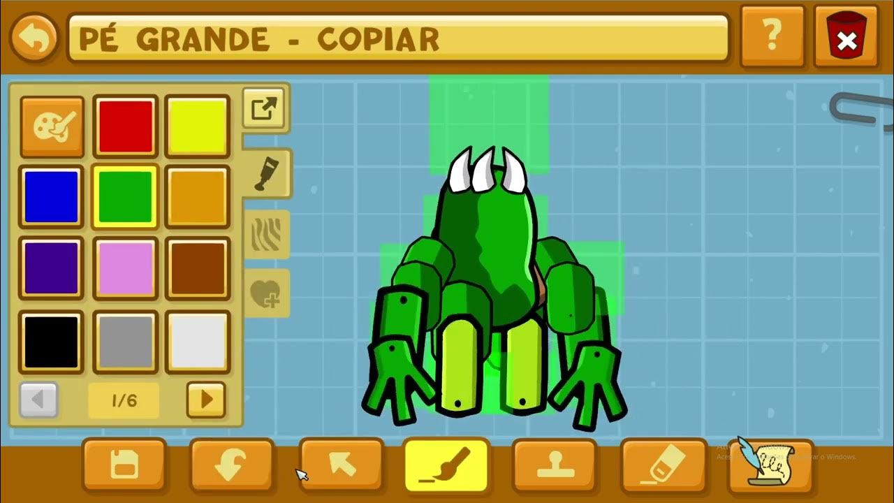 Avatar Green do Rainbow Friends - Scribblenauts Unlimited - YouTube