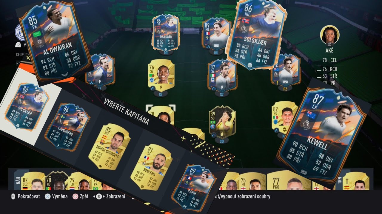 Fifa 23 Draft a několik hero hráčů - YouTube