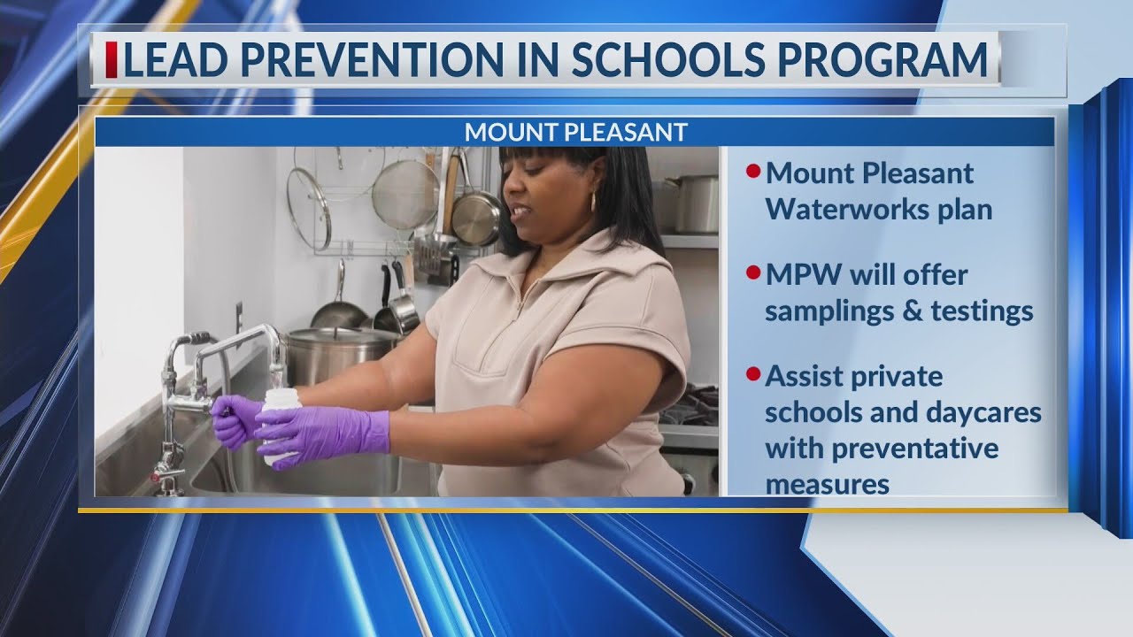 Mount Pleasant Waterworks lead prevention in schools program - YouTube