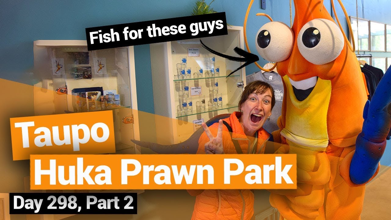 🦐 Huka Prawn Park in Taupo – New Zealand's Biggest Gap Year ...