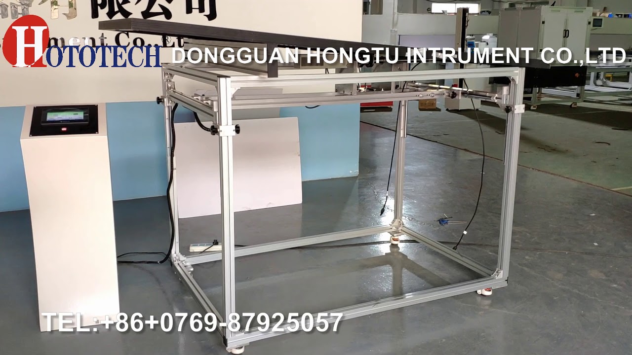 Cord anchorage torque testing machine - YouTube