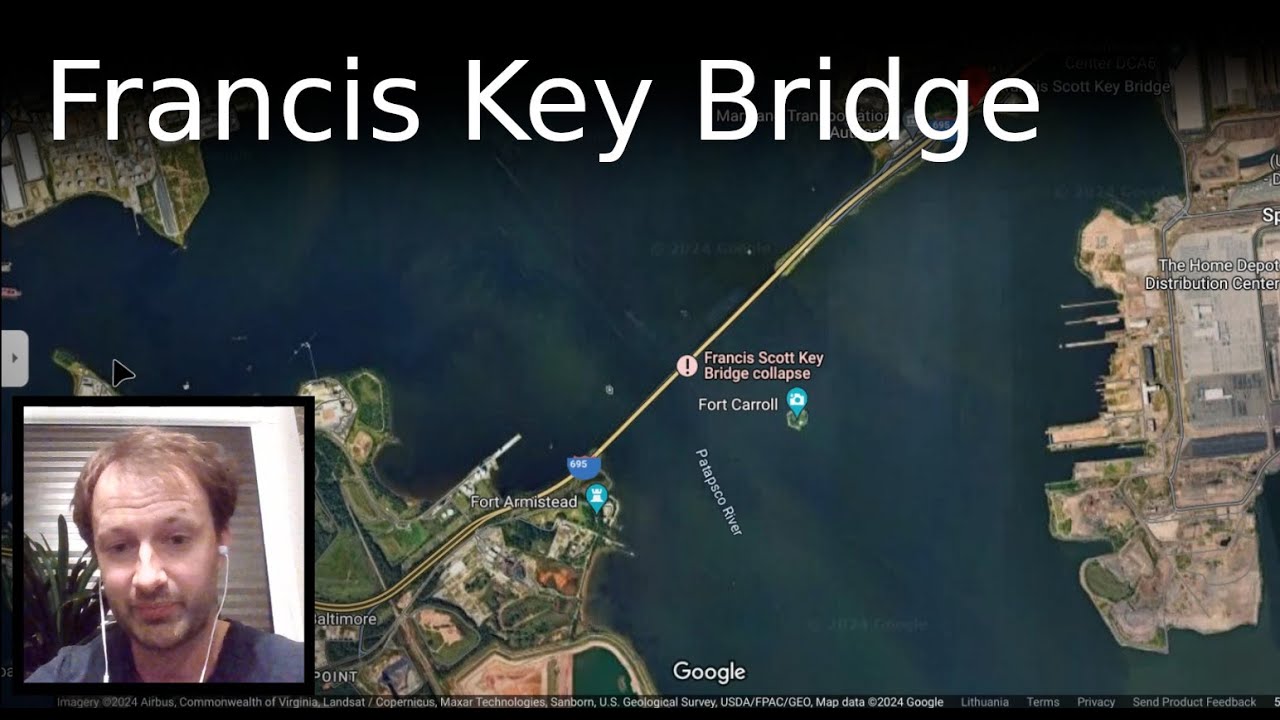 Francis Key Bridge ~ Satellite Analysis... - YouTube