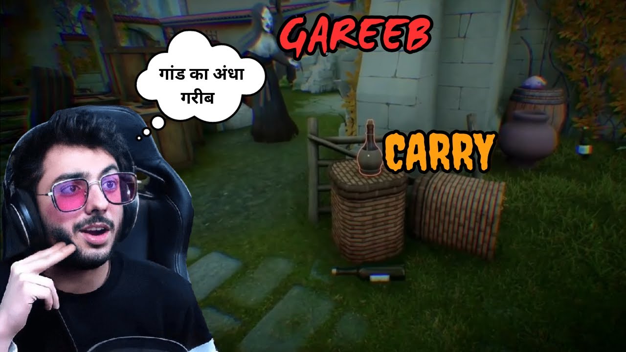 Ga*d Ka Andha @Gareeboooo #propnight HIGHLIGHTS #carryminati - YouTube