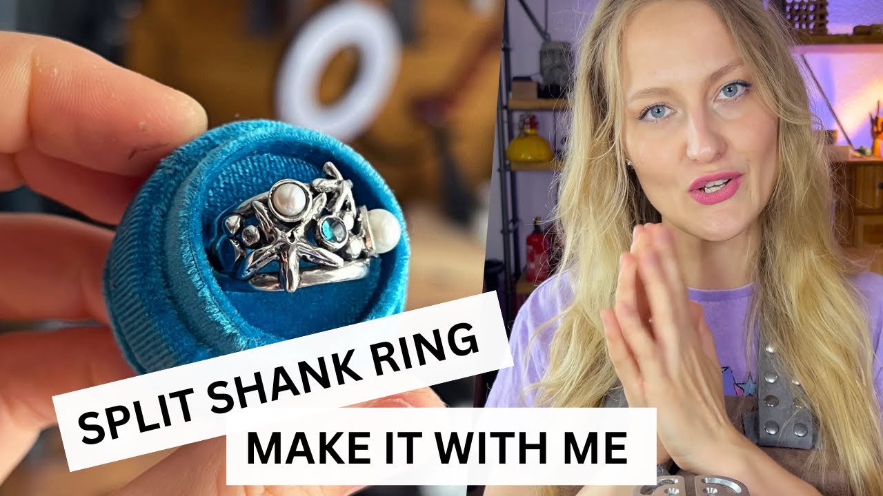 How to make an Intricate Split Shank Ring| talk through jewelry ...