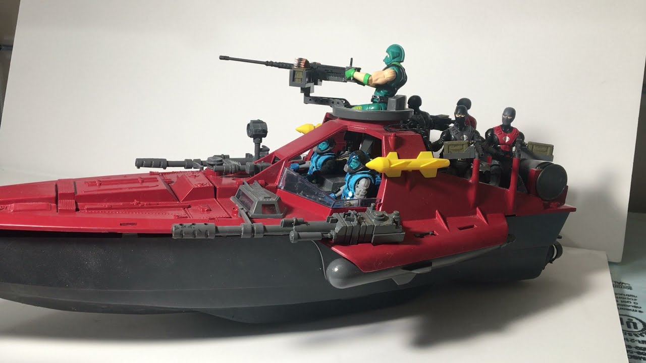 G.I. Joe custom RC Cobra Moray Hydrofoil - YouTube