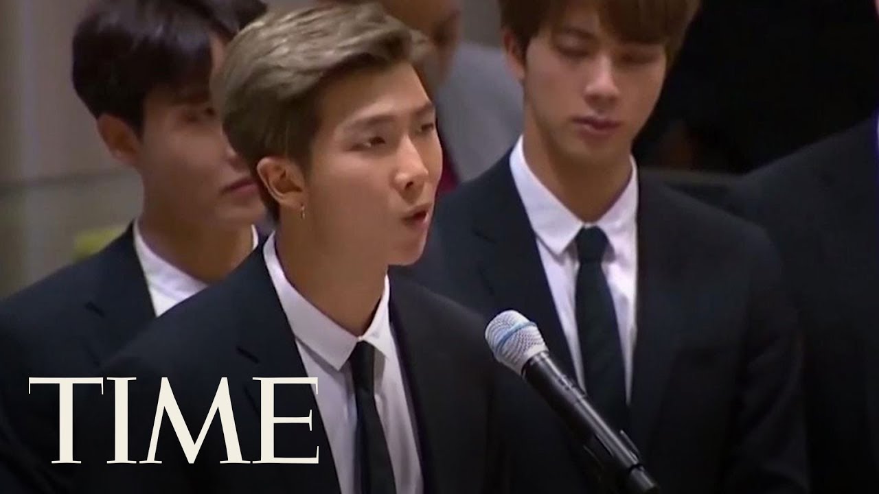 In United Nations Address, K-Pop Group Singer Urges Young People To ...