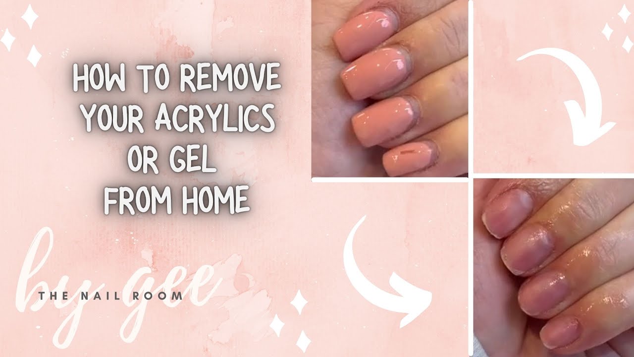 Step by step: HOW TO REMOVE YOUR ACRYLICS OR GEL PROFESSIONALLY FROM ...