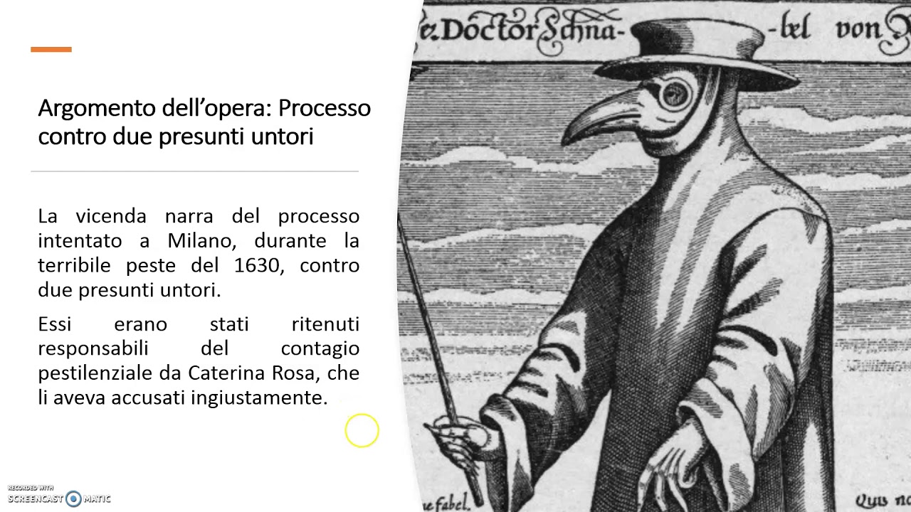 Storia della Colonna Infame, di Alessandro Manzoni - YouTube