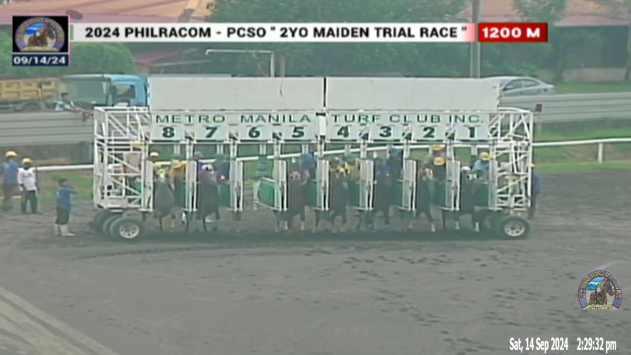 2024 Sep 14 | 2024 PHILRACOM-PCSO "2YO MAIDEN TRIAL RACE" - YouTube
