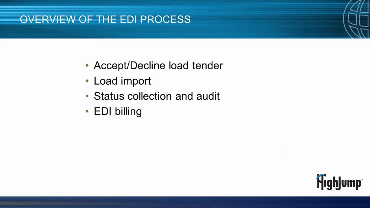 EDI for Prophesy Dispatch Webinar - YouTube