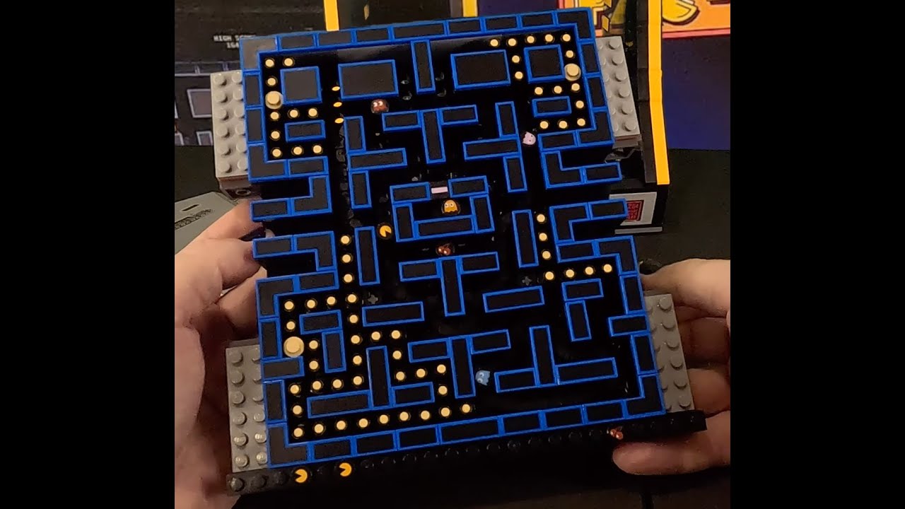 Building Lego PAC-MAN Arcade Part 10 - YouTube