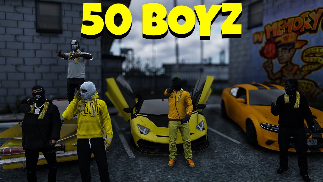 🔴 LIVE – 50 BOYZ Take Over the Streets 👀 - YouTube