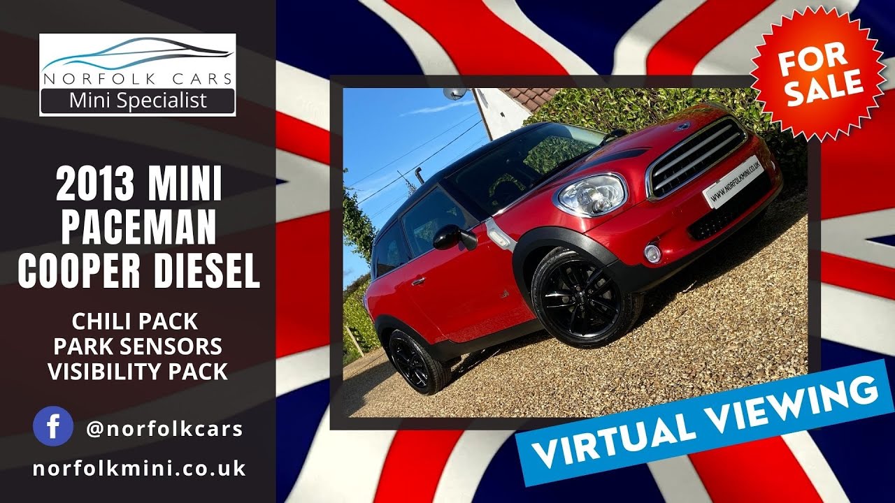 2013 Mini Paceman Cooper Diesel ALL4 Chili Pack - YouTube
