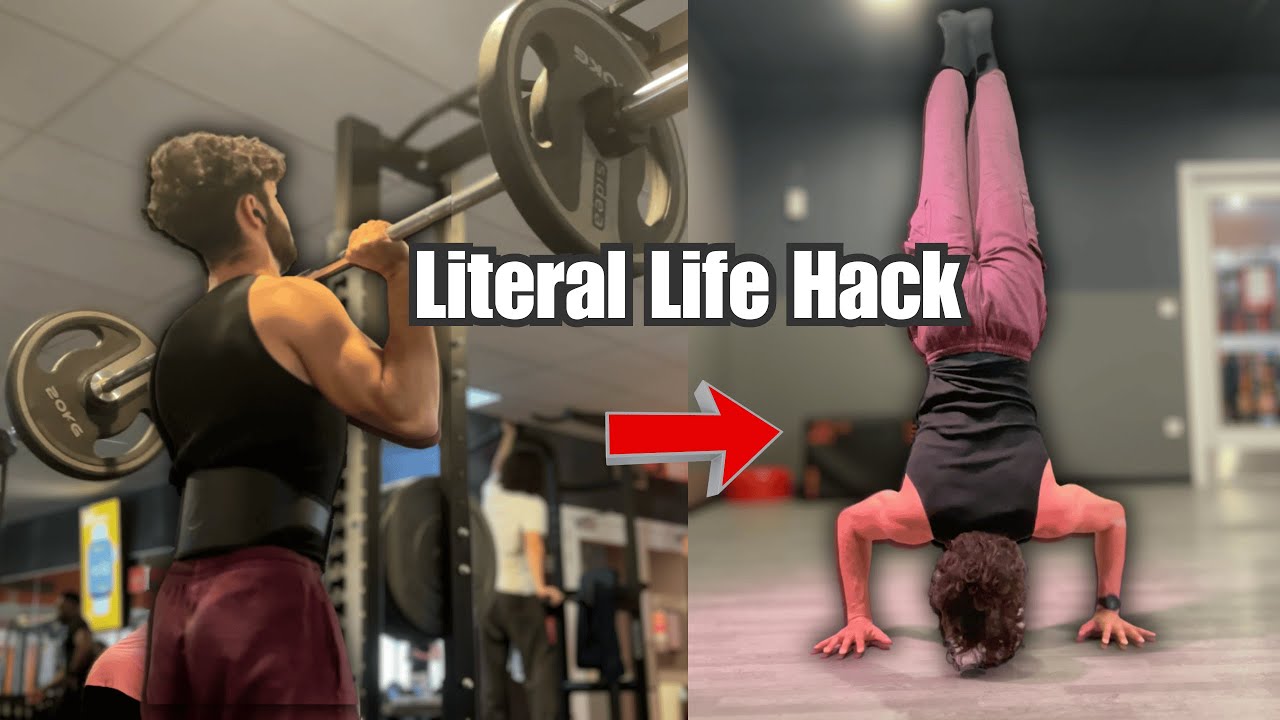 Strong Overhead Press = Easy Handstand Push Ups - YouTube