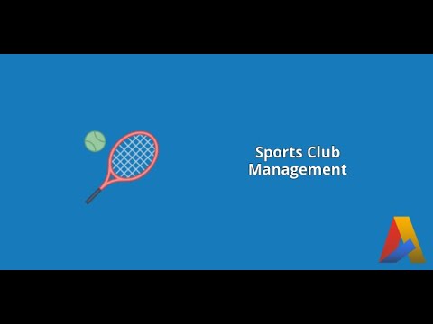 Sports Club Management System - YouTube