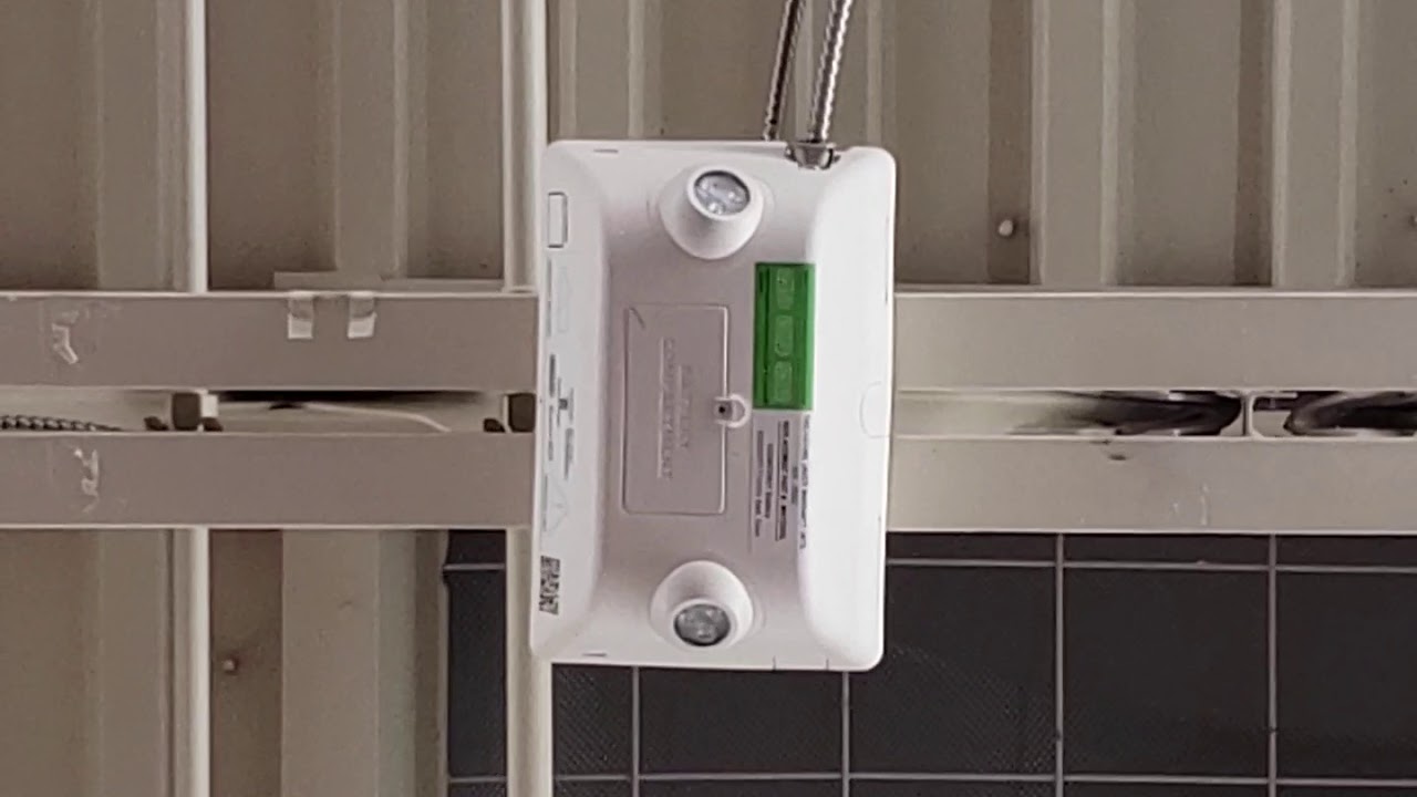 Emergency Light Ceiling Mount at Walmart - YouTube