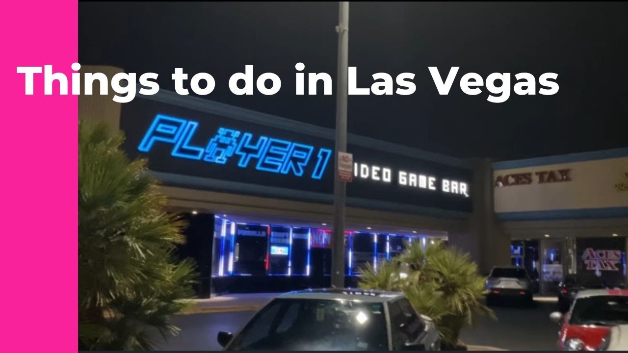 Gamer's Paradise: Exploring Player 1 Video Game Bar in Las Vegas - YouTube