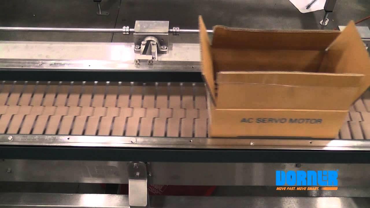 Box Stabilizing Conveyor - YouTube
