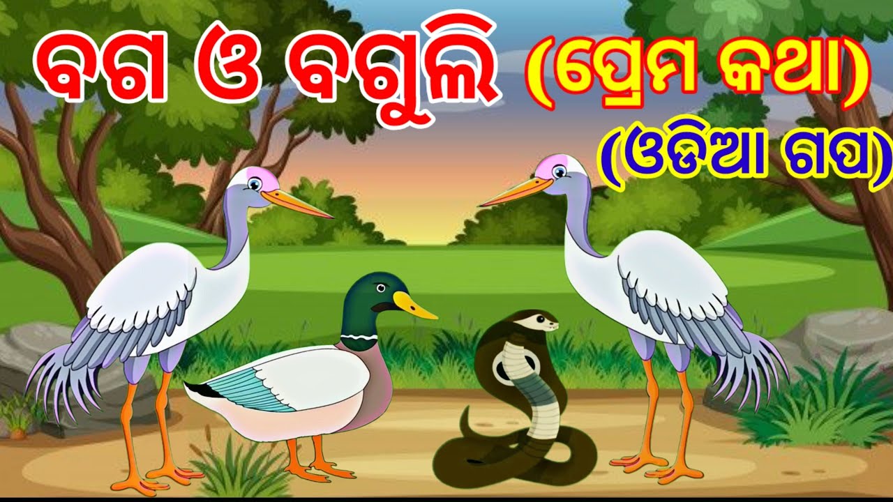 BAGA O BAGULI | ODIYA GAPA | ODIYA STORY | ODIYA MORAL STORY | ODIYA ...