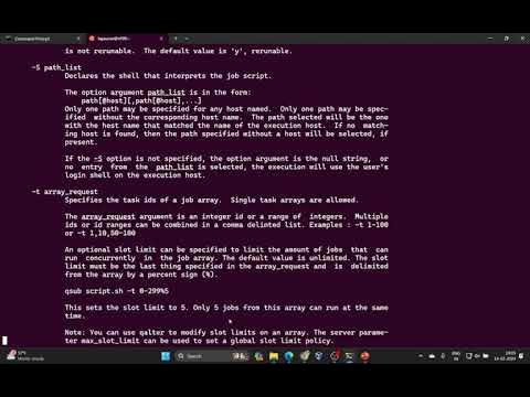 High-performance computing (HPC) cluster at IIT Mandi: Interactive PBS commands and environment ...