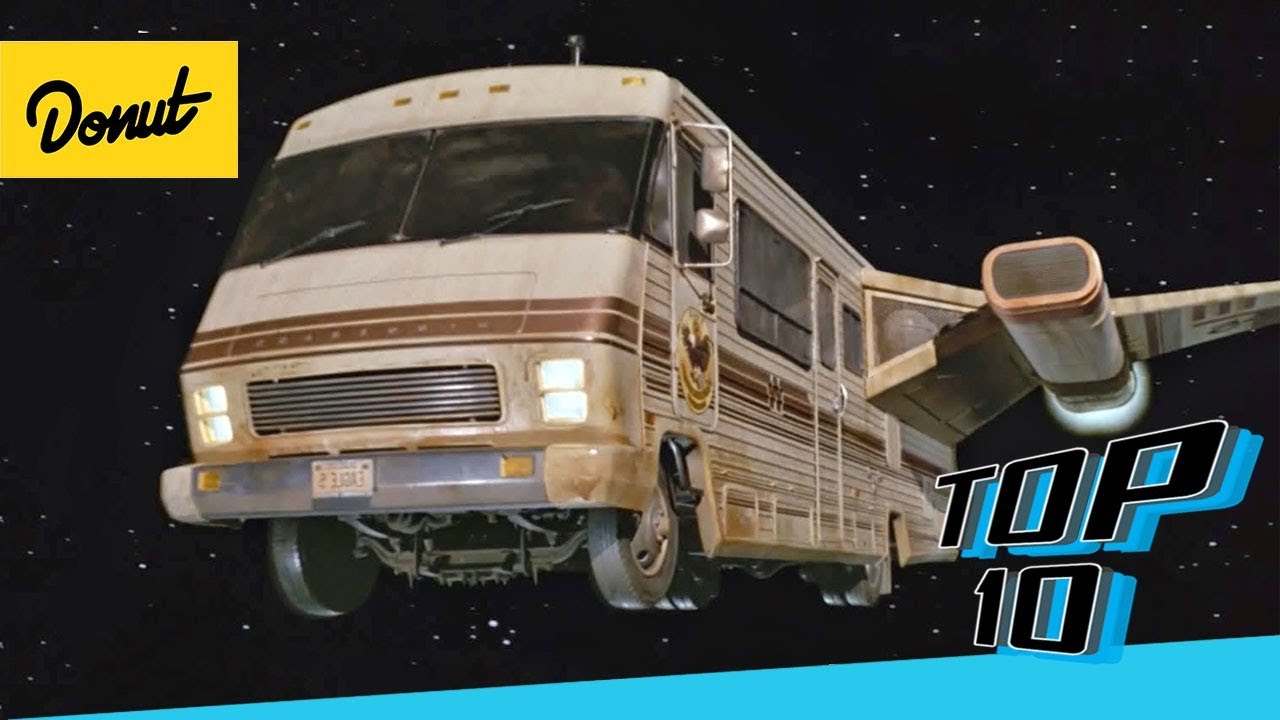 Top 10 Most Hilarious Movie Cars | Donut Media - YouTube
