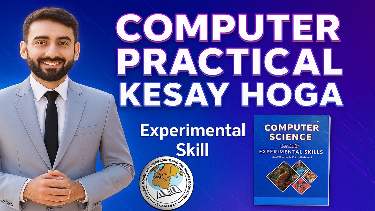 Computer Science Federal Board #practical | Experimental Skills 2026 ...