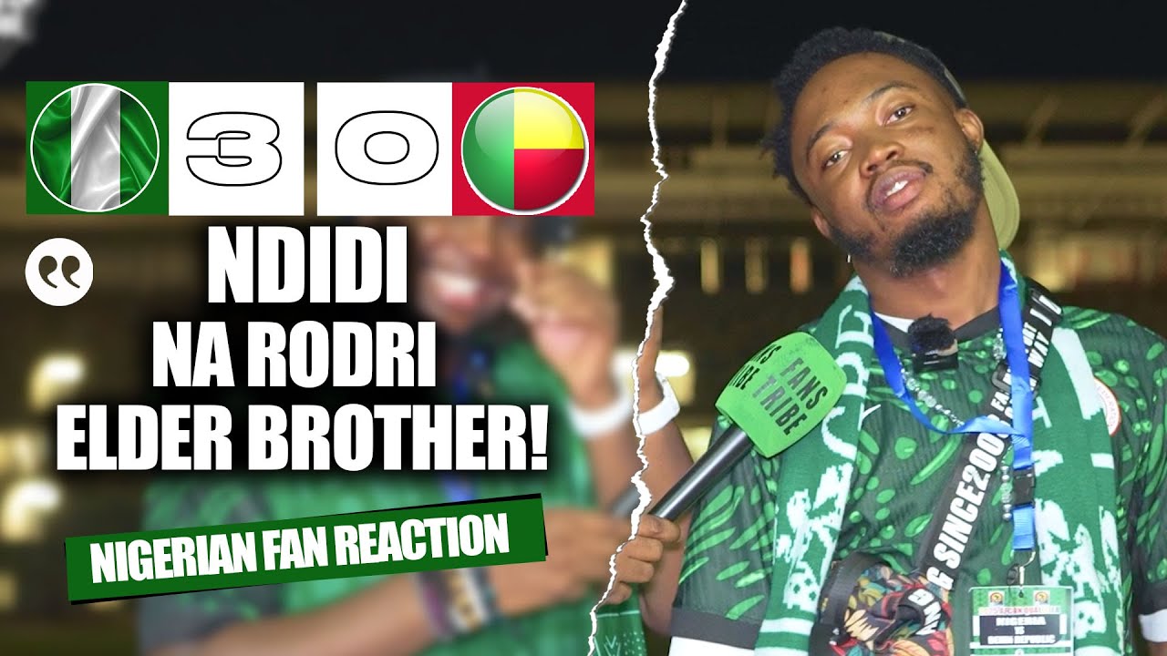 NIGERIA 3-0 BENIN REPUBLIC ( Kurotams - NIGERIAN FANS REACTION) - 2025 ...