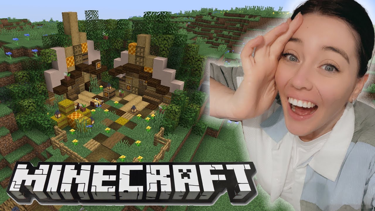 WE ADOPTED BEES IRL time to make a bee enclosure! (Minecraft Survival ...