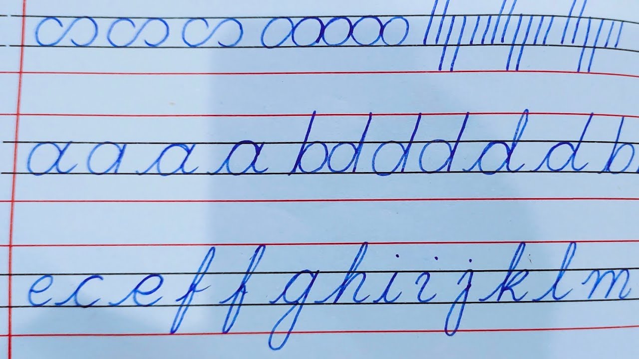 How to improve English Handwriting||english writing tools||english ...