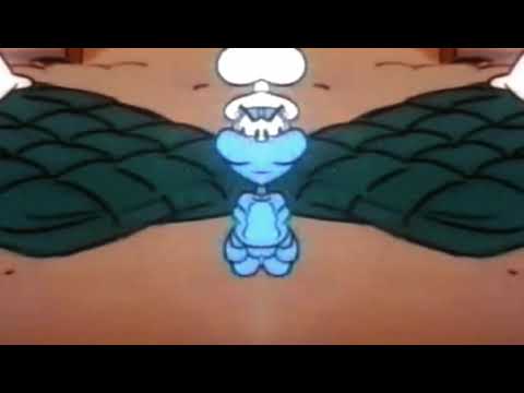 Smurfs lazy's slumber party colorful funny - YouTube