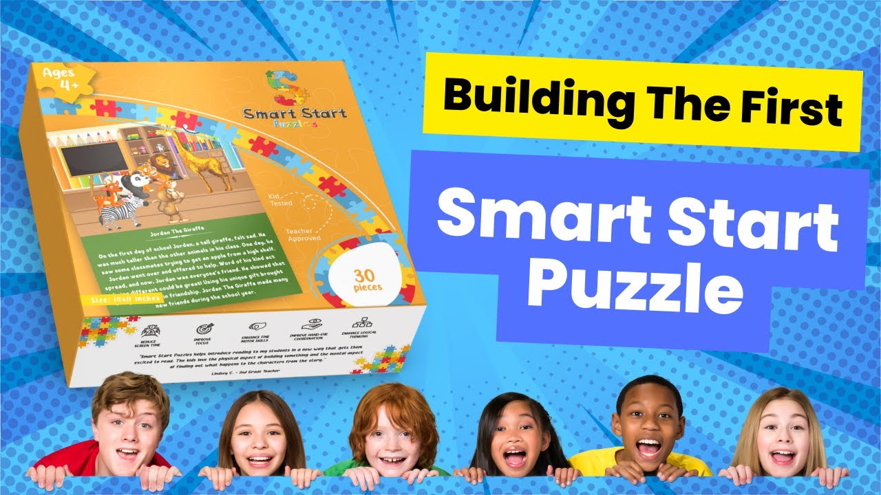 Building The First Smart Start Puzzle | Kids Educational Reading ...