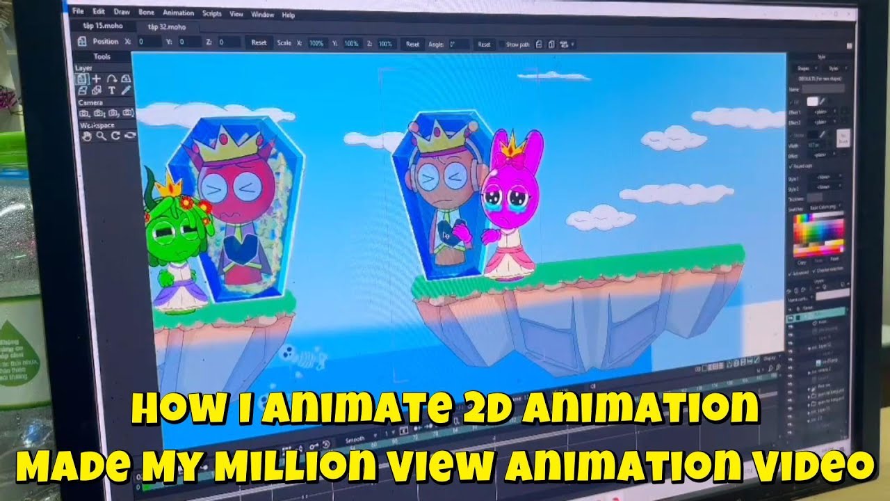 How I Animate 2d Animation That Made My Million View Animation Video ...