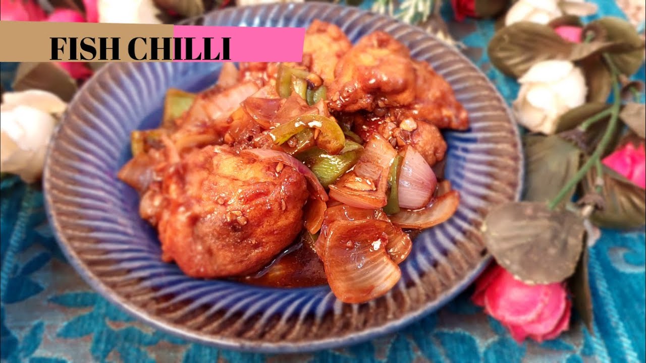 Fish Chilli Restaurant Style | How To Make Fish Chilly - YouTube