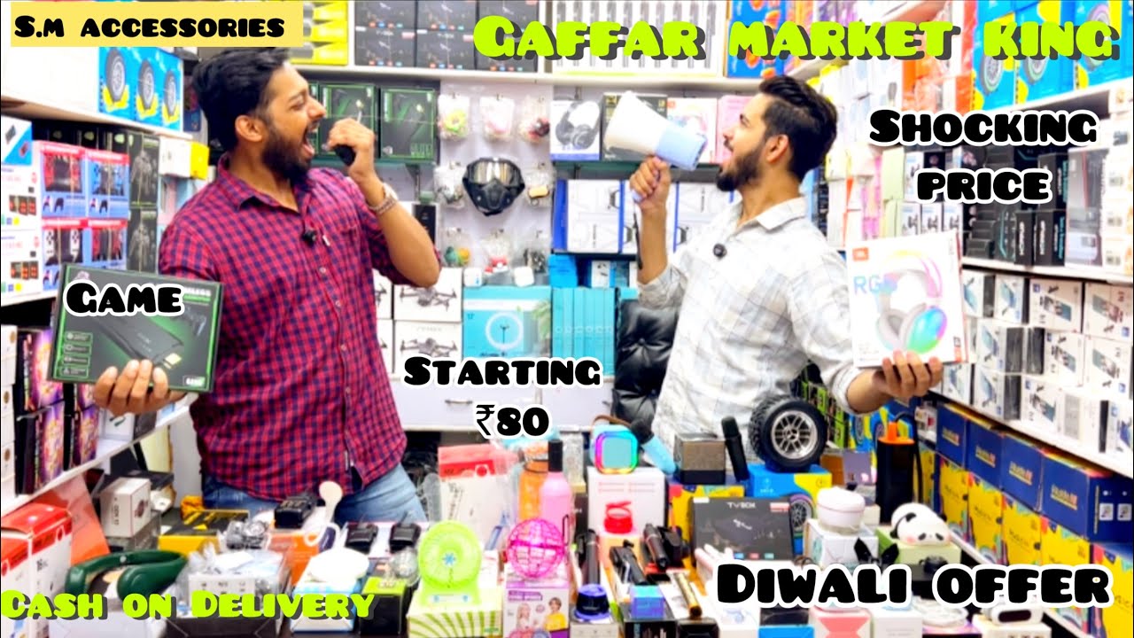 Gaffer Market King S.M Accessories Unique Gadgets Cash On Delivery Shop ...