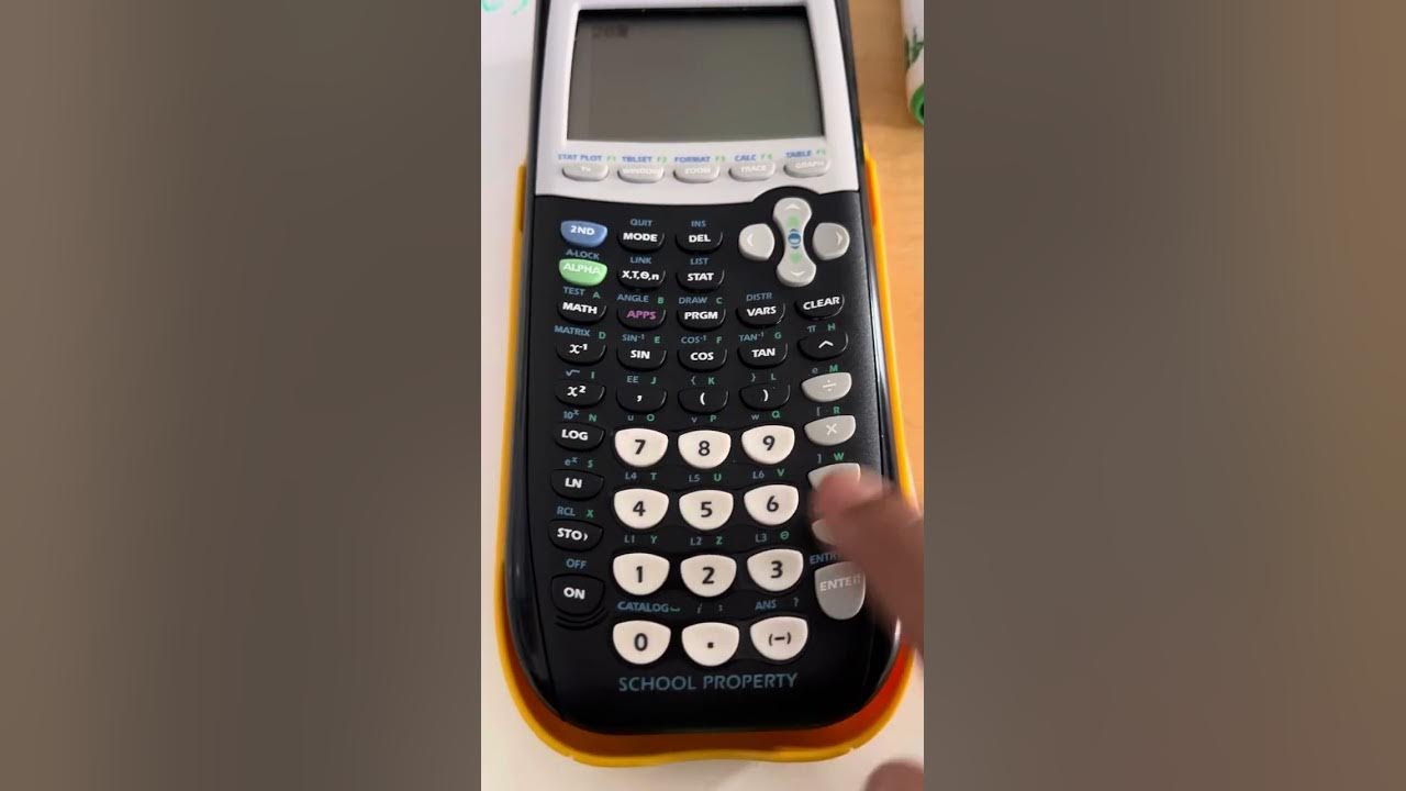 Factor with a TI-84 - YouTube