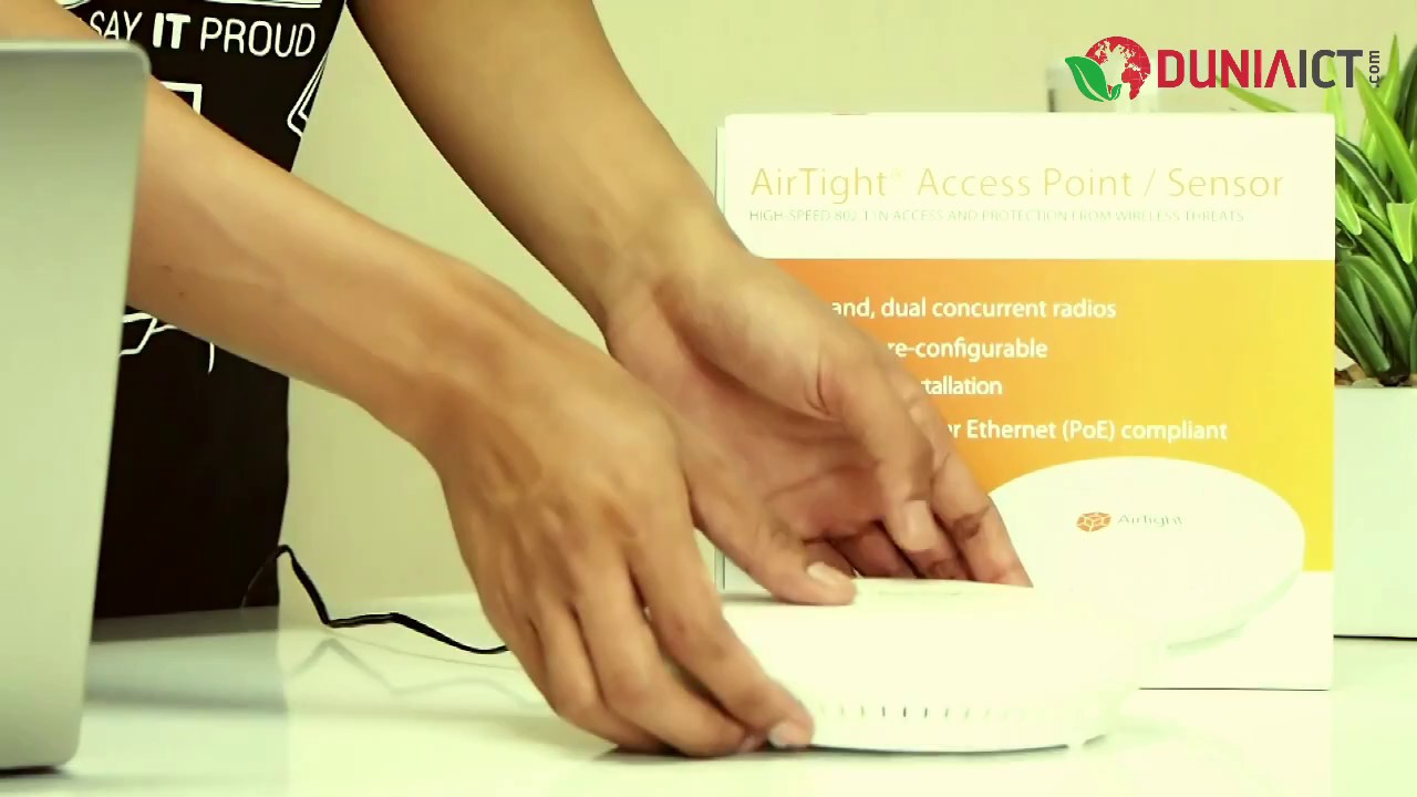 Access Point Airtight C55 Showcase | DUNIAICT.com - YouTube