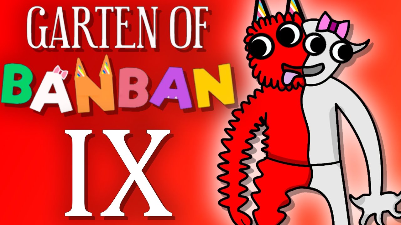 Garten of Banban 9! - ALL NEW GAME! Garten of Banban 6 and 8! - ALL NEW ...