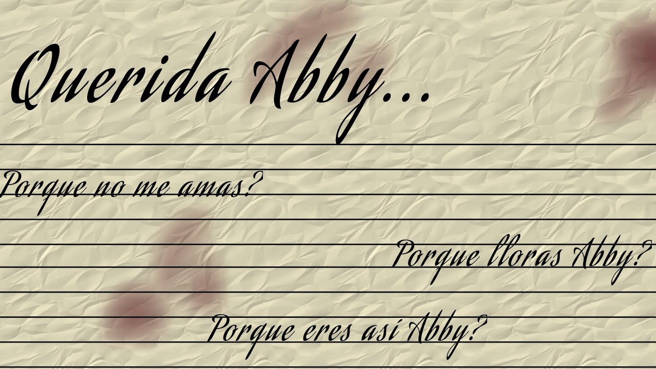 Querida Abby || Creepypasta - YouTube