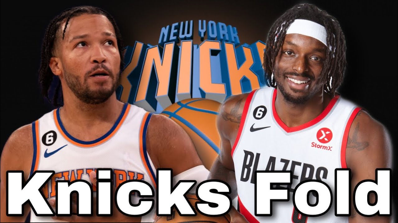 Knicks Fold In Overtime vs Trail Blazers - YouTube