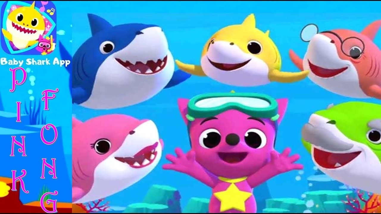 Baby shark kids music animation, Pinkfong Educational App Challenge ...
