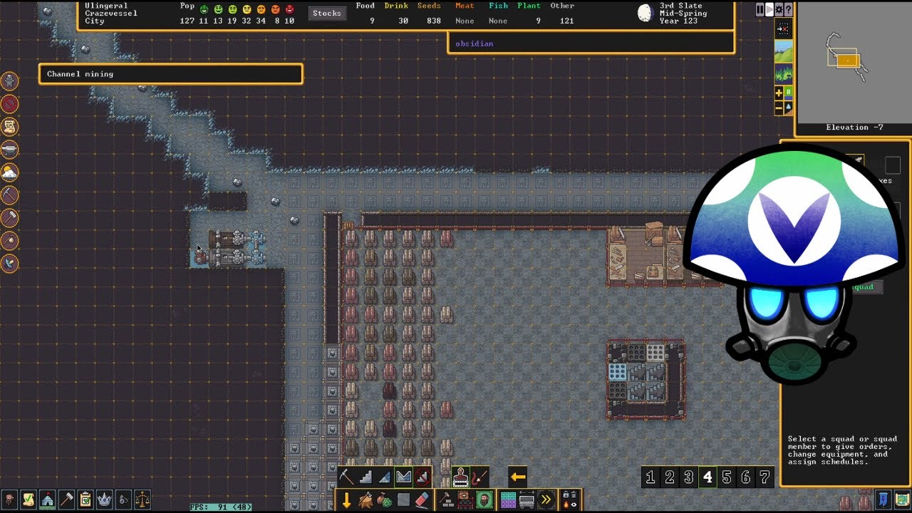 Dwarf Fort s2 e2 - Rev After Hours [Vinesauce] - YouTube