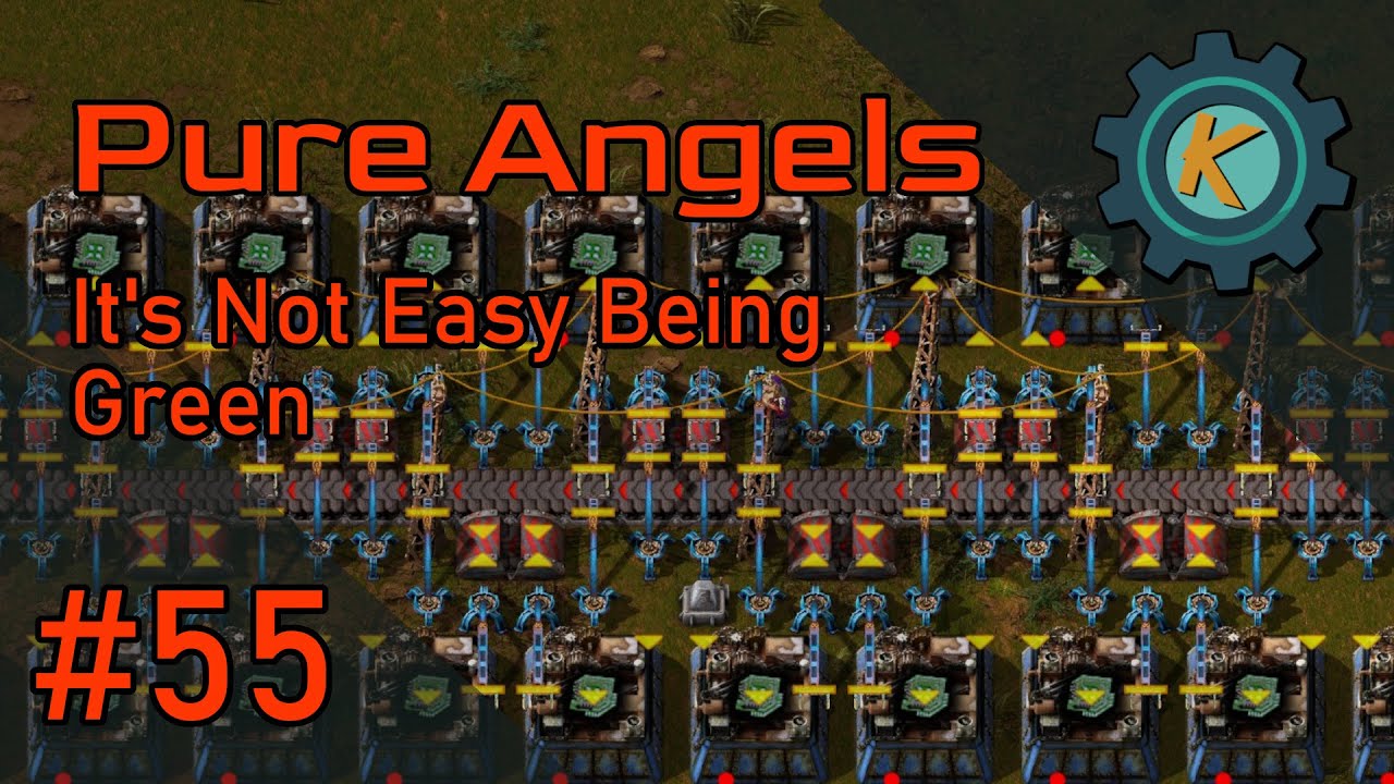 Resin & Green Circuit Beginnings Begin! | Factorio Pure Angels #55 ...