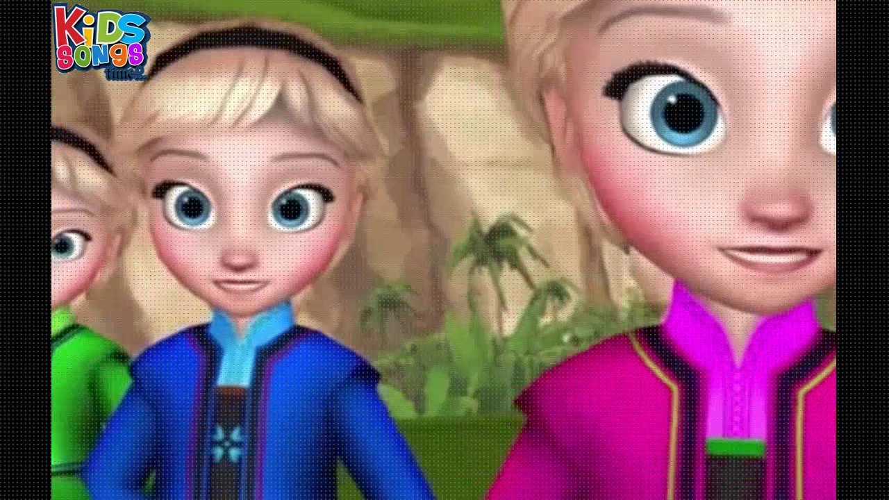 Frozen Princess Elsa Songs For Babies Disney Frozen Cartoon Finger ...